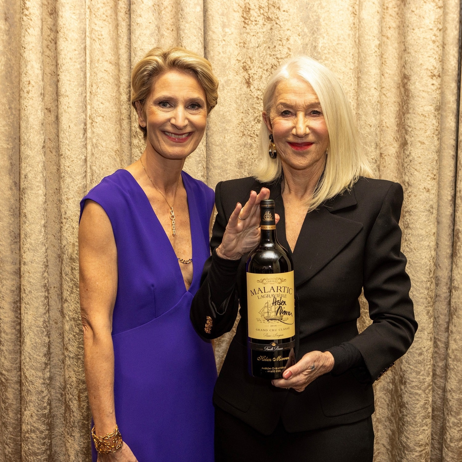 Malartic & Helen Mirren on red carpet ! - Malartic Lagravière