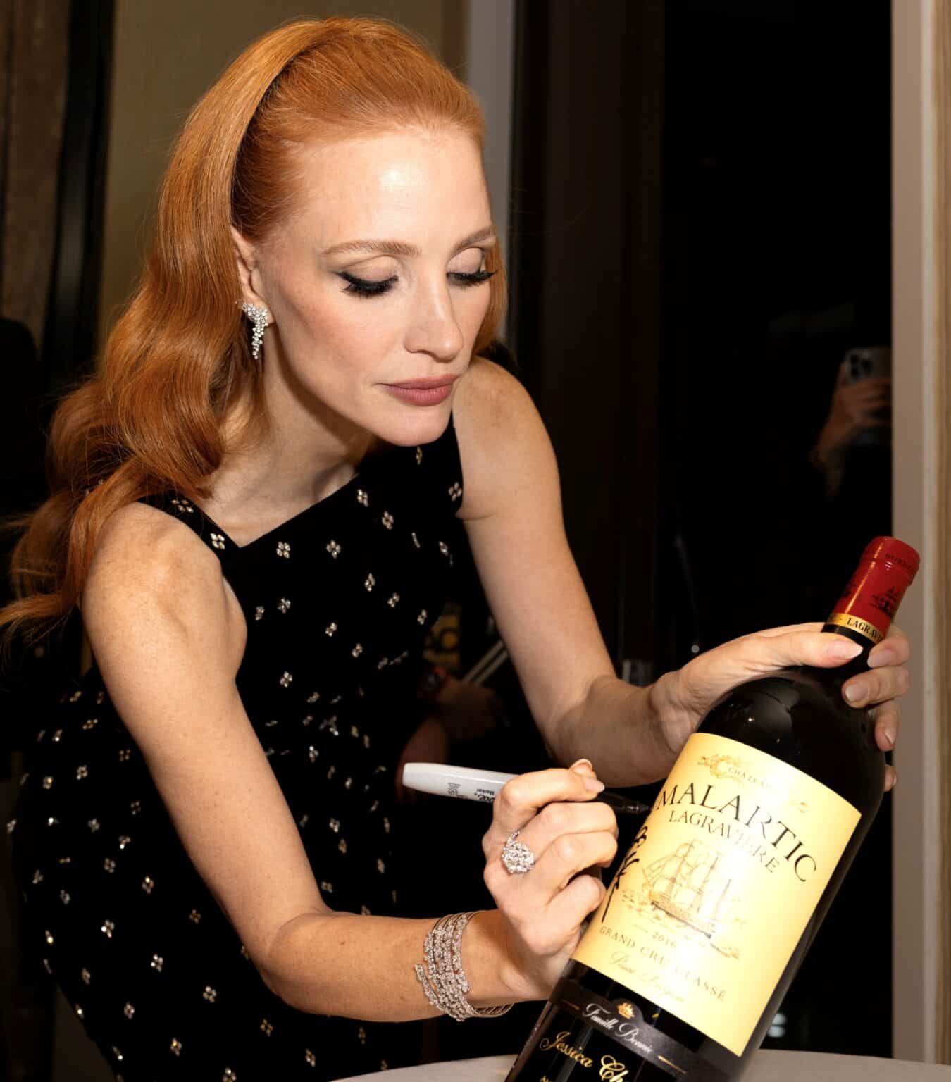 Malartic & Jessica Chastain in Hollywood! - Malartic Lagravière